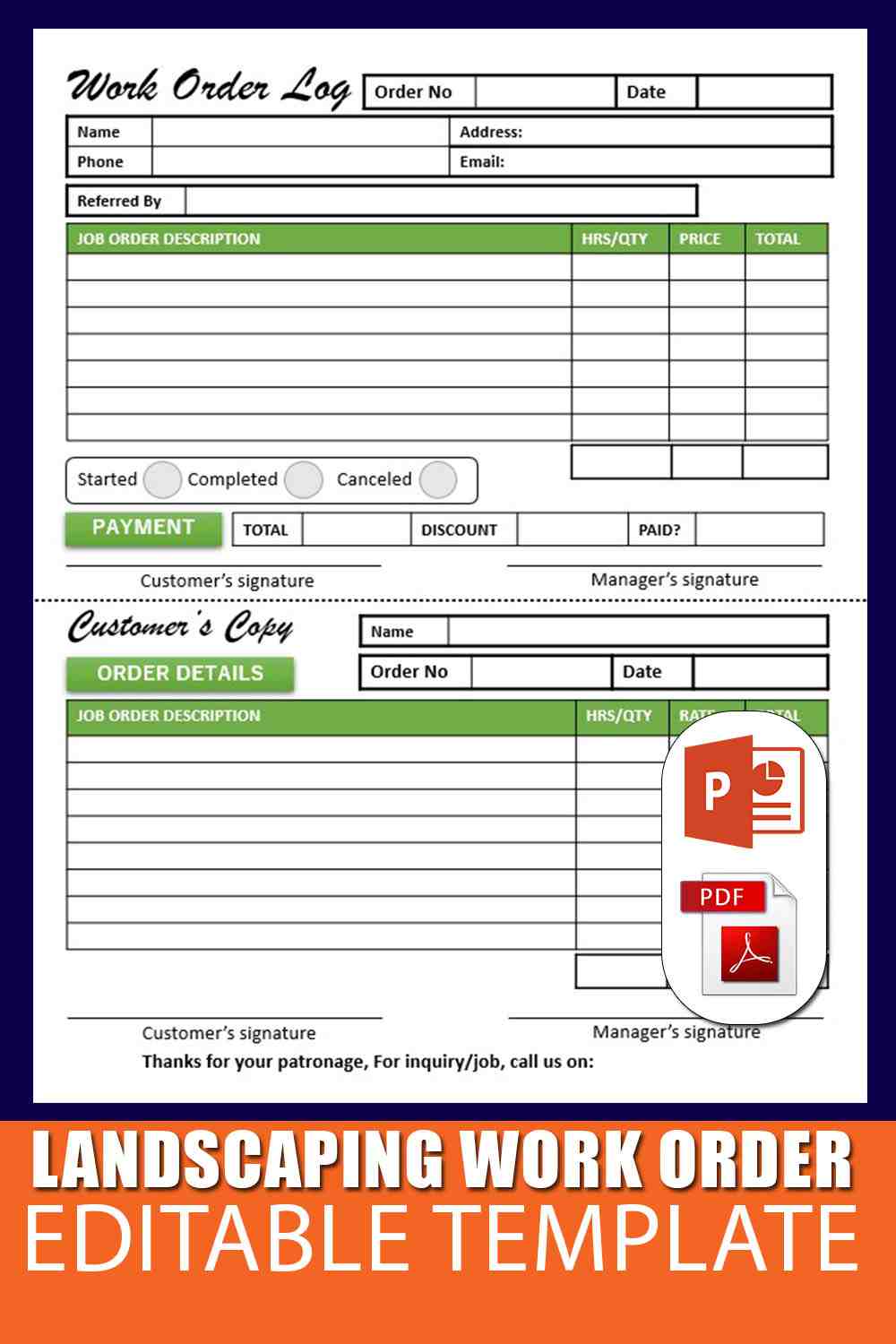 Landscaping Estimate Form Template Amazon.com : Landscaping Lawn Care